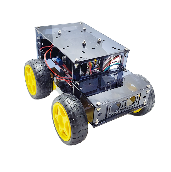 4WD Optimus Jeep 4 Wheel Jeep Chassis Arduino Raspberry Pi MagicBit ...