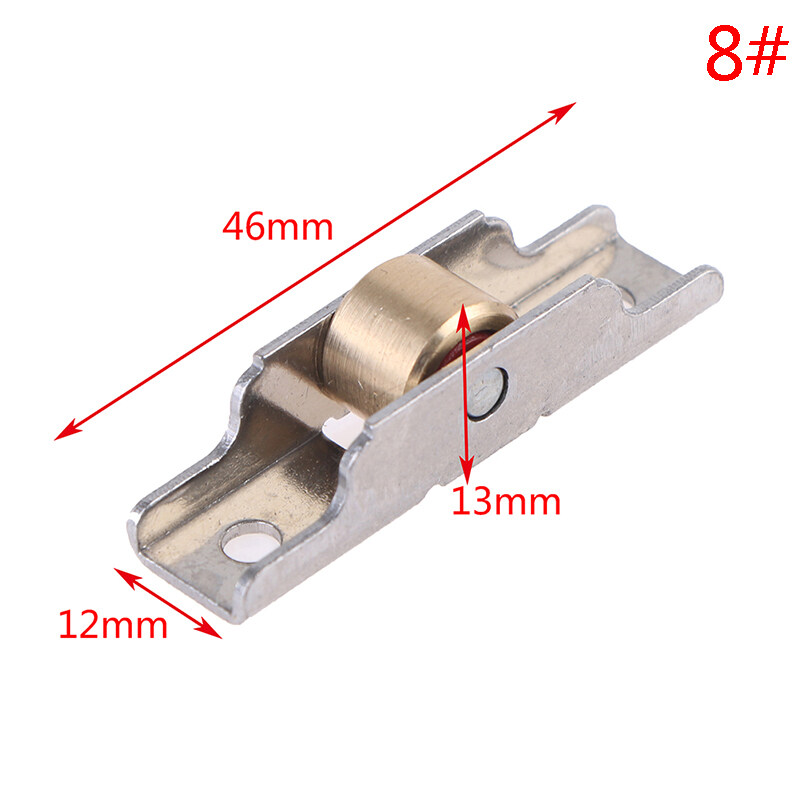 【ThinkWay】1x1Pc Stainless Steel Window Pulley Sliding Door Roller ...