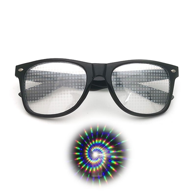 2021 New Premium Diffraction 3D Prism Raves Glasses Plastic For s Display Laser Shows Rainbow ...