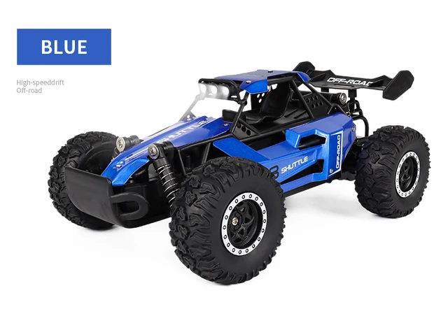 1:16/1:20 RC Car With LED Light 2WD Off-road Remote Control Climbing ...