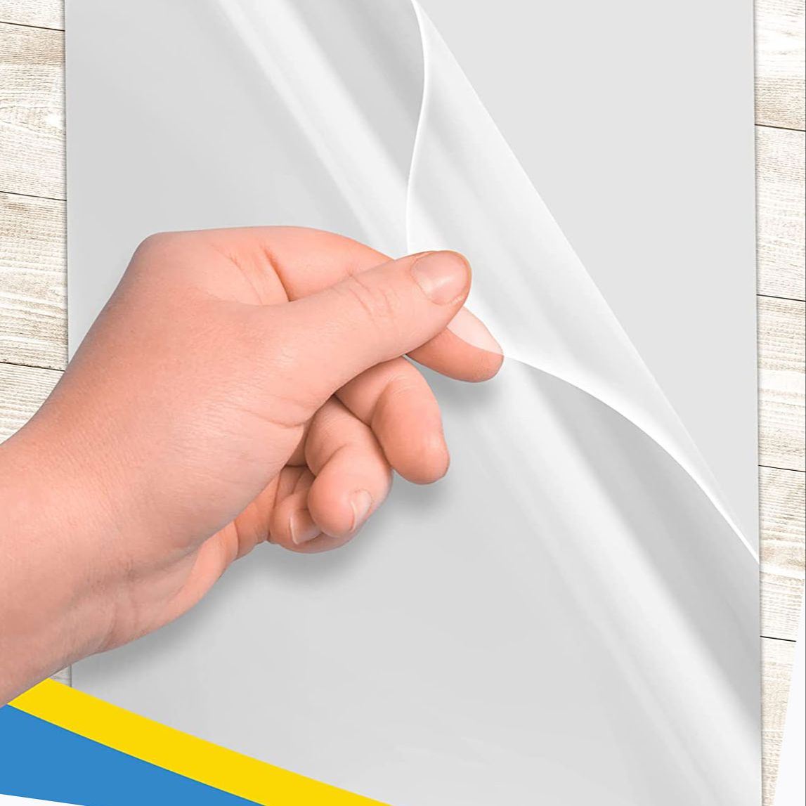 Transparent Sticker Sheet 25 A4 Clear | Daraz.lk