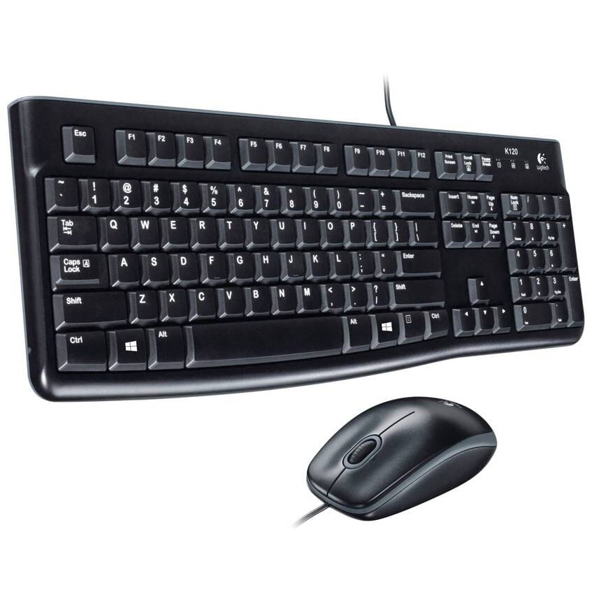 Logitech K120 Keyboard and B100 Mouse Combo | Daraz.lk