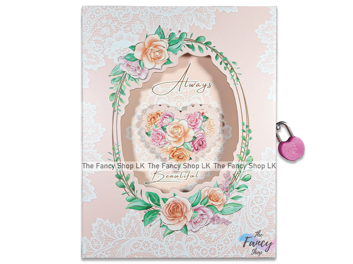 Notebook Diary Autograph Lockable 32k (13cmx19cm) Lock and Key System ...