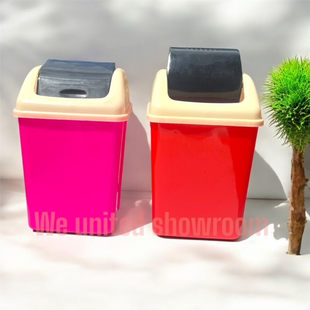 Dust Bin Swing Lid Best Quality Plastic | Daraz.lk