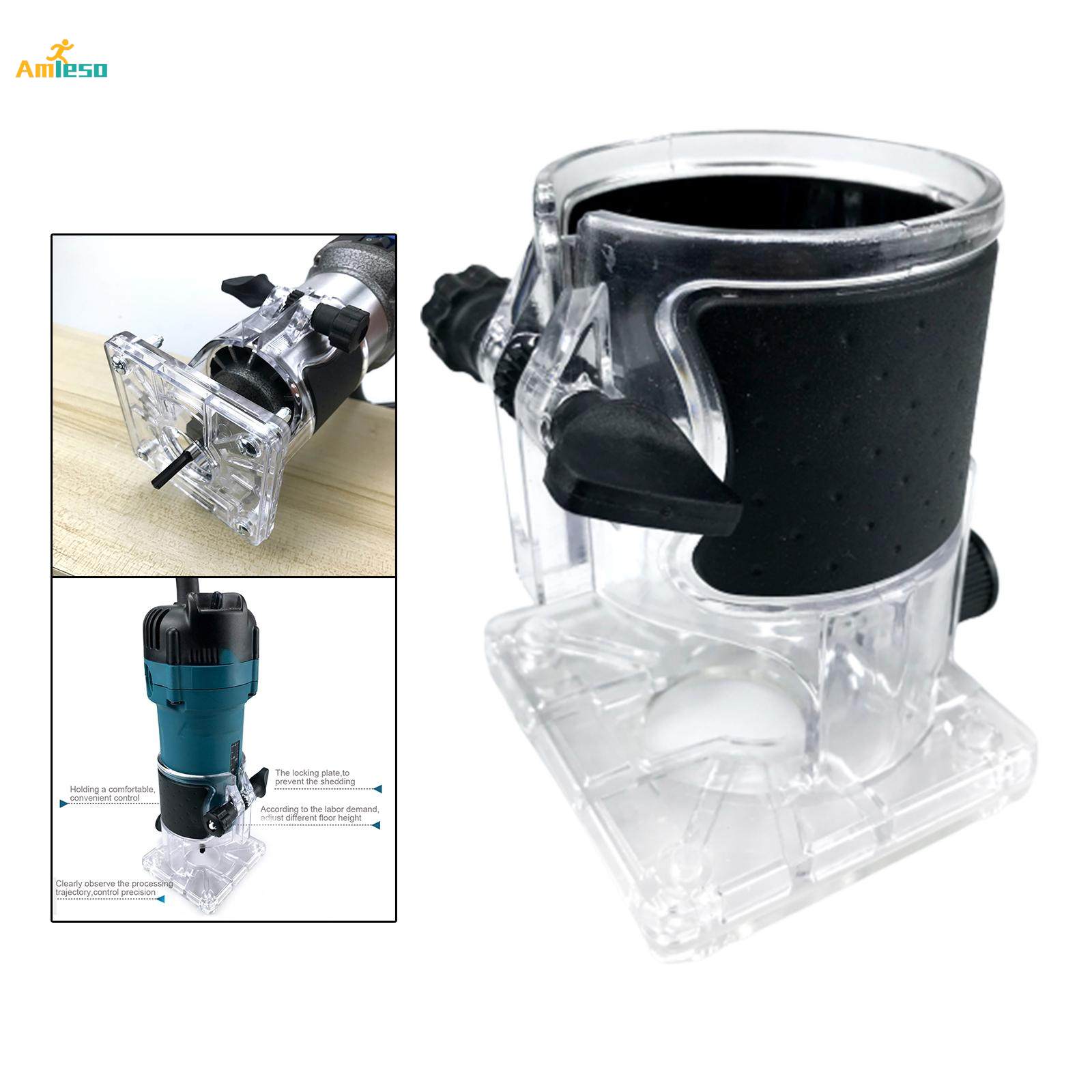 Woodworking Trimmer Router Base Electric Trimming Machine Transparent ...