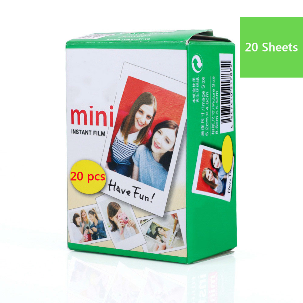 10 - 40 sheets Fujifilm Film Instax Mini White Edge Photo Paper for ...