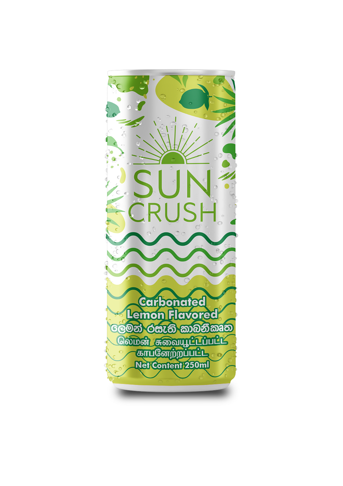Sun Crush Carbonated Lemon Lime Drink 250ml | Daraz.lk