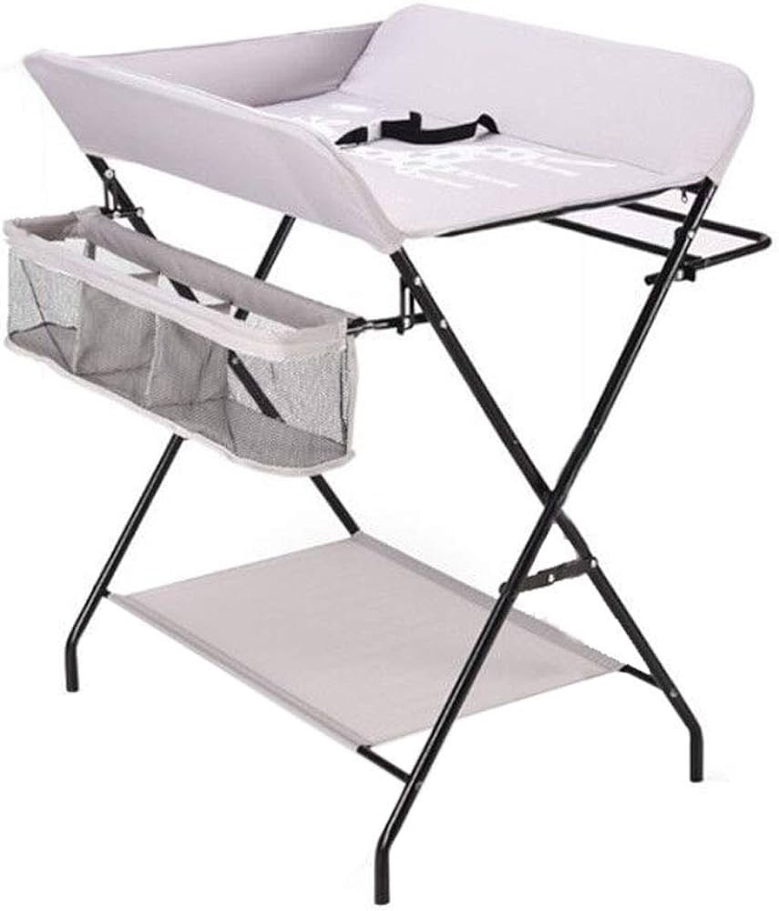 Baby Nappy Changing Table | Baby Massage Table with Wheels, Adjustable ...