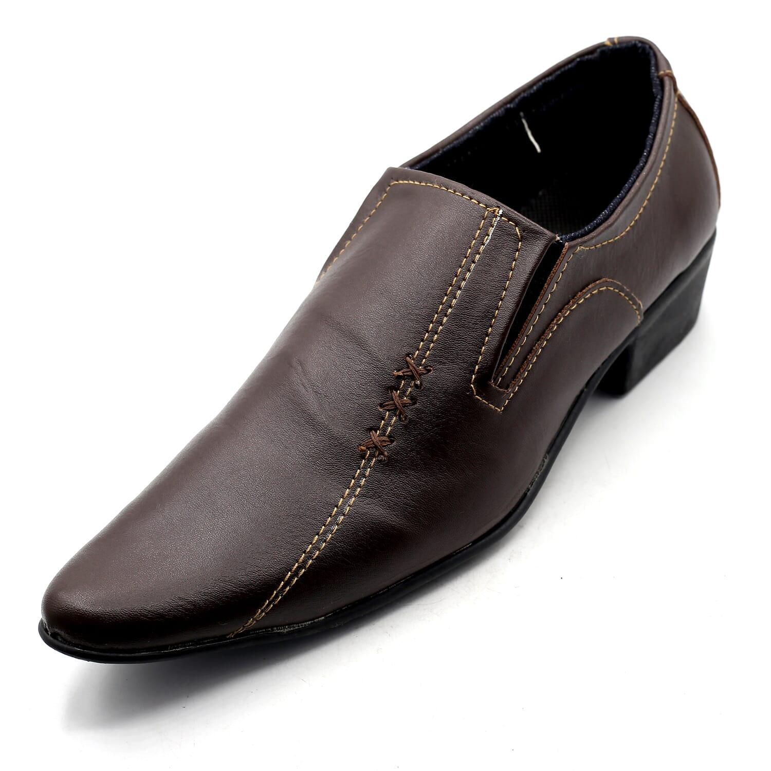ISP Men's Official Shoe -Dark Brown | Daraz.lk