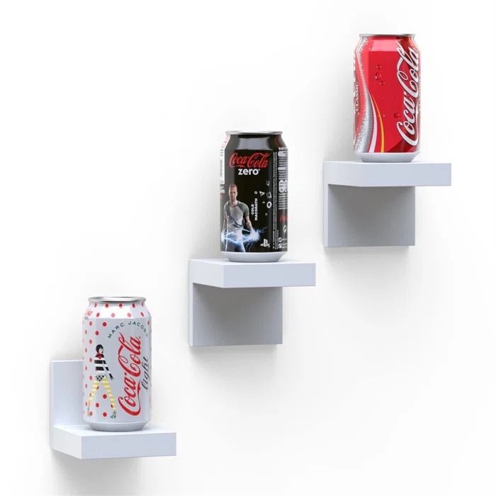 Little Floating Shelf 3 pcs / 5pcs / 10pcs brings modern little shelfs ...