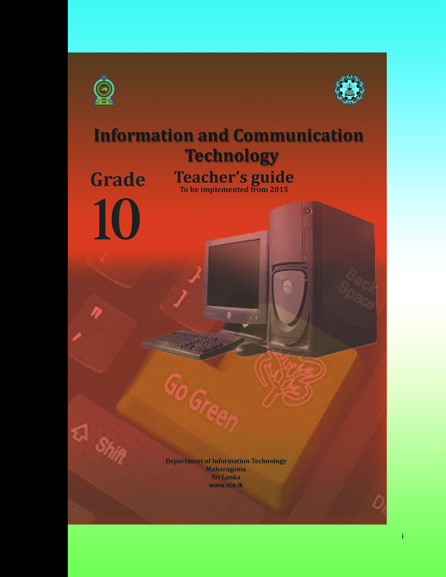 Information Communication Technology (2015) - Teachers Guide - Grade 10 ...