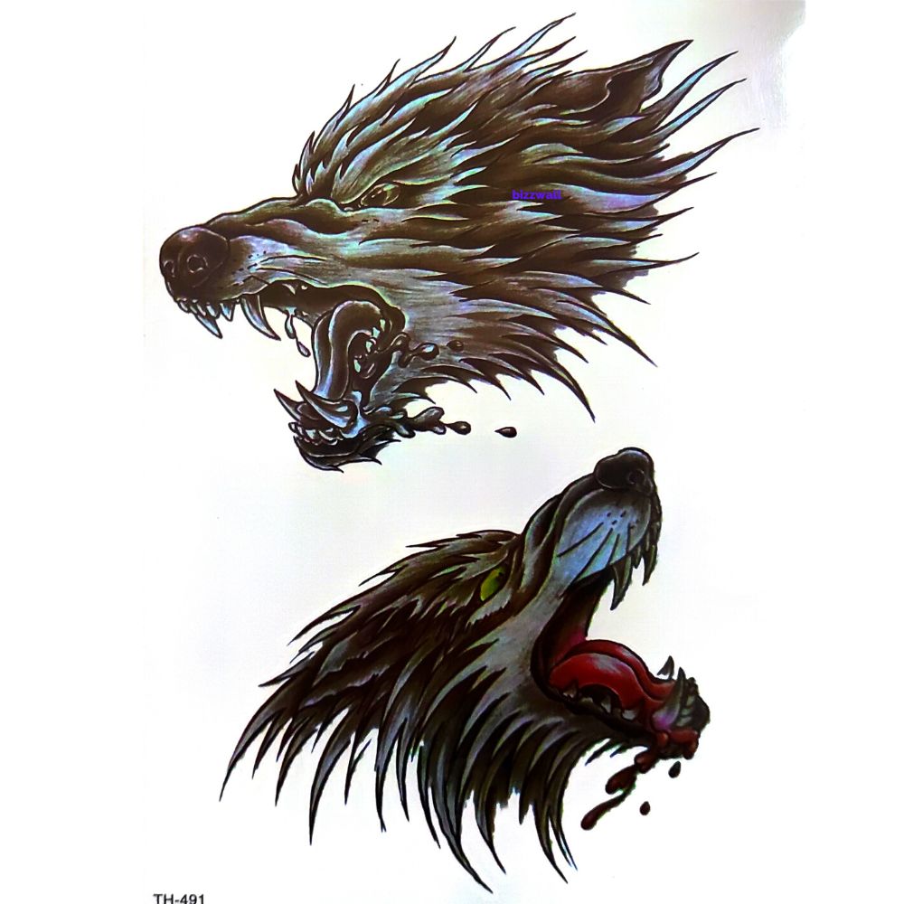 Geometric Triangle Line Waterproof Temporary Tattoos Stickers Black ...