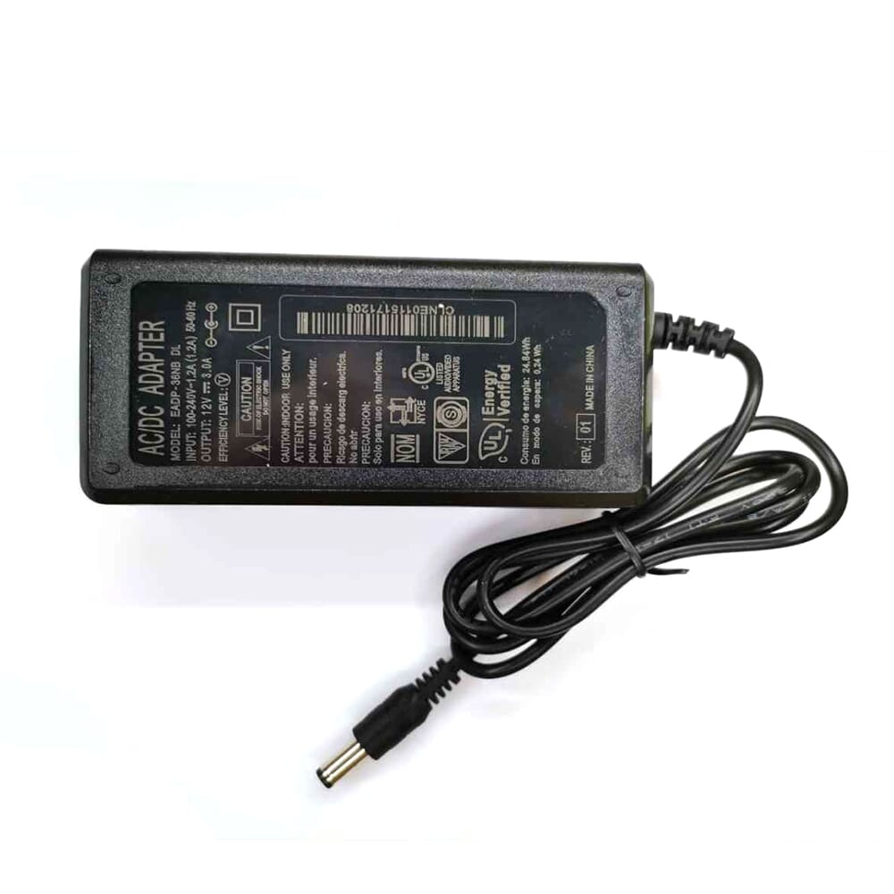AC/DC 12V 3A Adapter with & without Power Cable | Daraz.lk