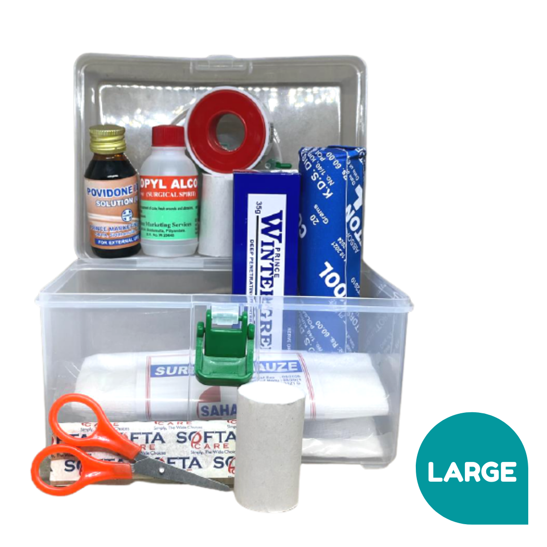PORTABLE FIRST AID BOX | Daraz.lk