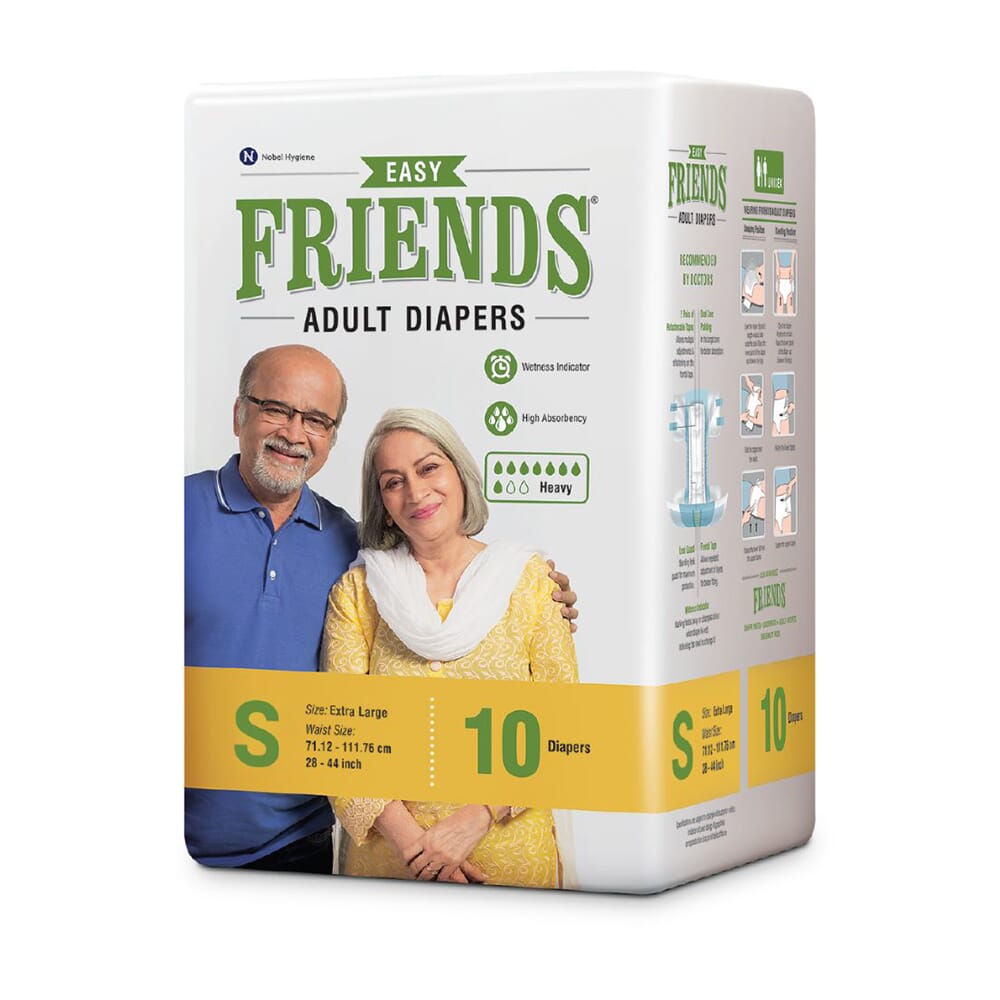 Friends Adult Diapers (S) 10'S | Daraz.lk