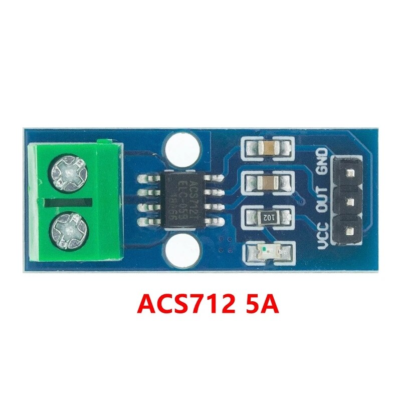 ACS712 5A 20A 30A Range Hall Current Sensor Module For Arduino ACS712 ...
