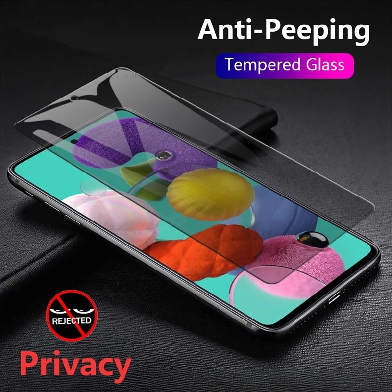 Anti-spy Glass for Samsung Galaxy A53 A13 A52 A32 A12 A03 A50 A51 A52S A72 A22 A33 A21S A73 S10E ...