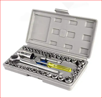 Aiwa 40 Piece Combination Socket Wrench Tool Set.. | Daraz.lk