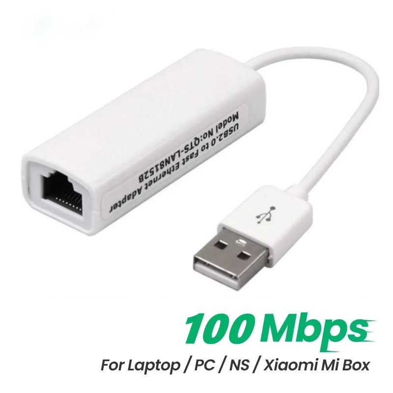 USB Network Card Internet Laptop Ethernet Adapter | Daraz.lk