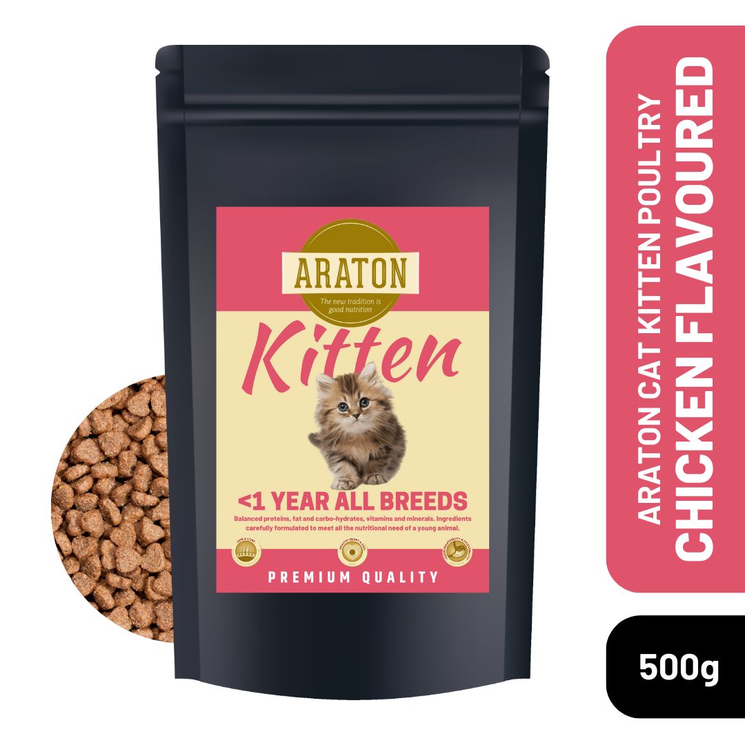 Araton Kitten Cat Food 500g(Repacked) | Daraz.lk
