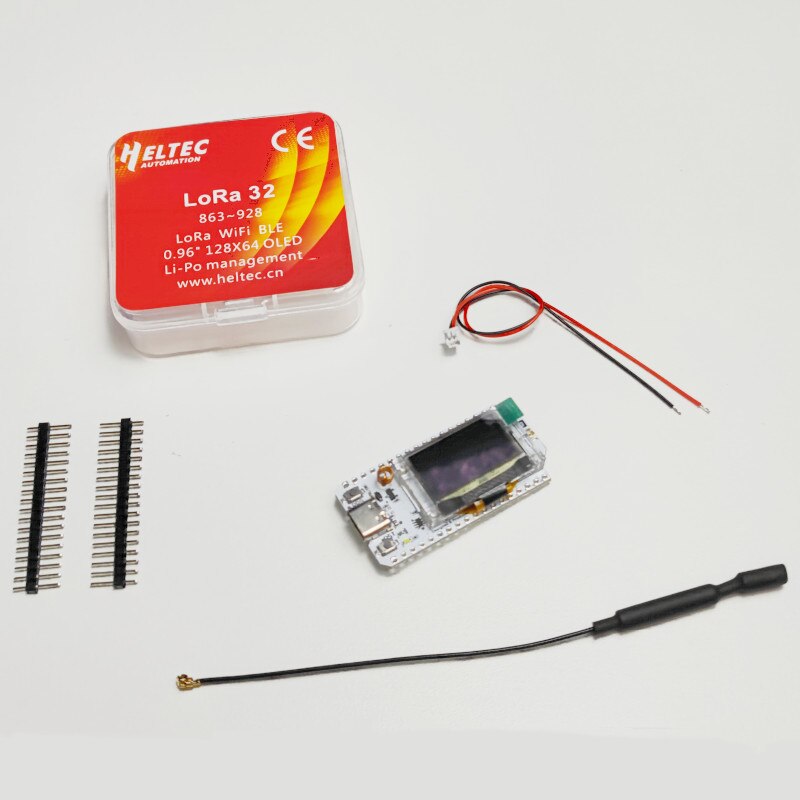 2PCS New V3 Version 433MHZ/868MHz-915MHz SX1276/SX1278 ESP32 LoRa OLED ...