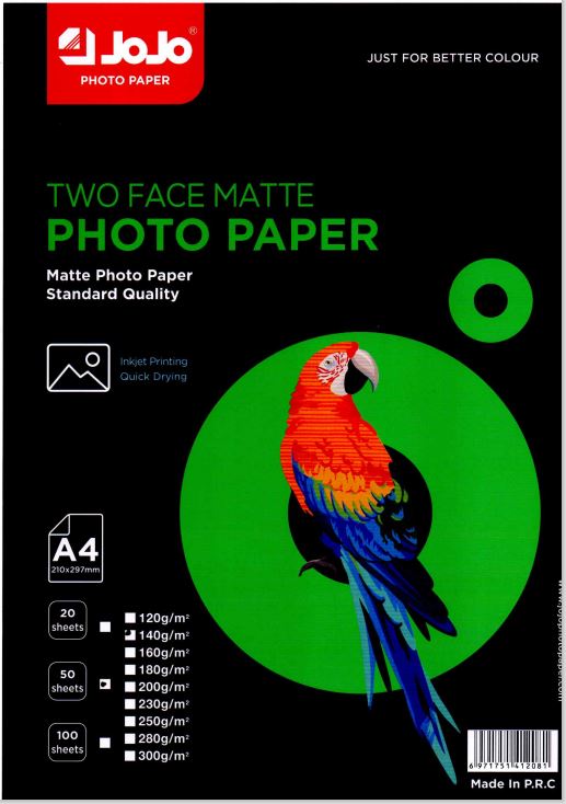 Two Face Matte A4/A3 Photo Paper 50 Sheets | Daraz.lk