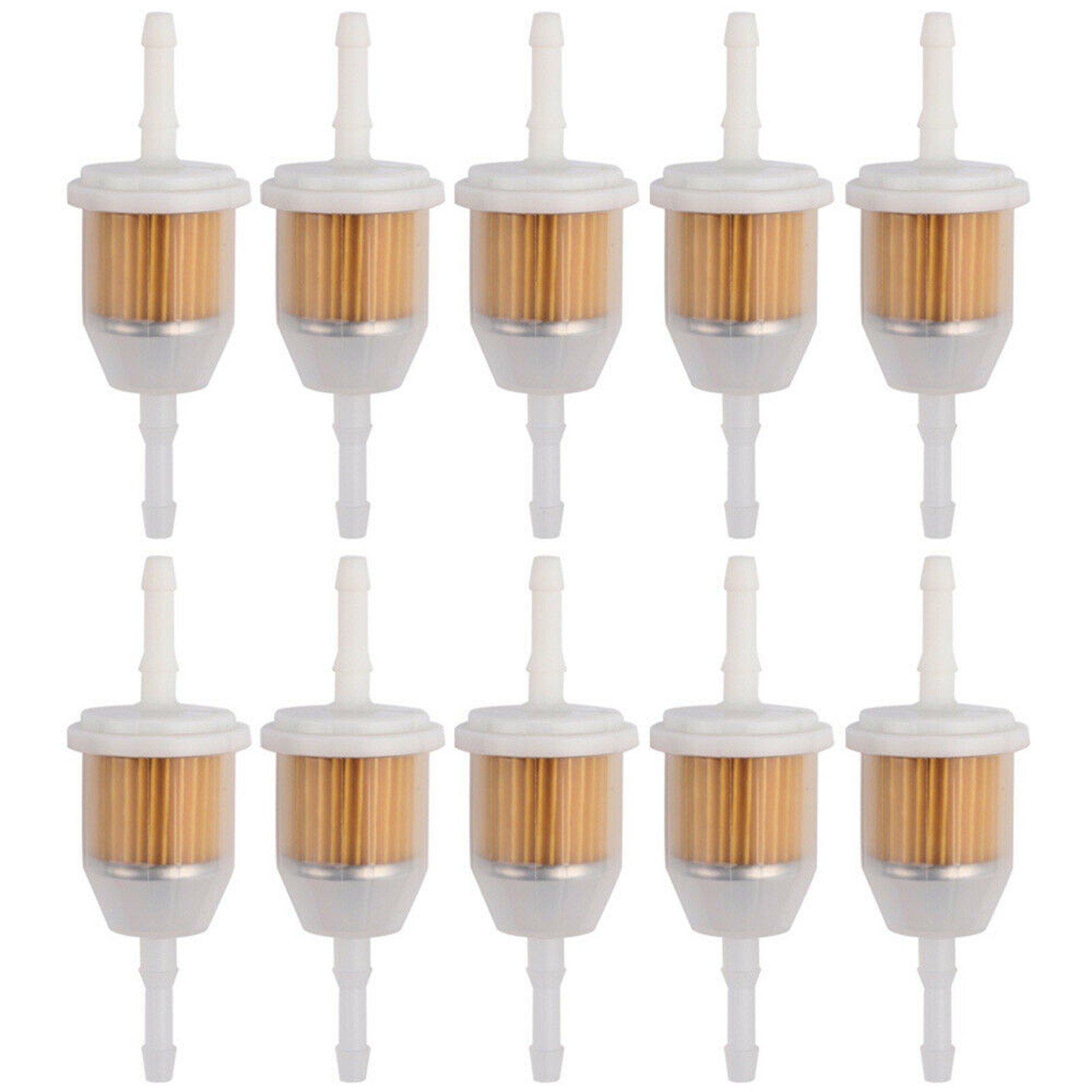 10Pcs 6MM x 8MM 1/4'' 5/16'' Inline Fuel Gas Filter for Lawn Mower mall ...