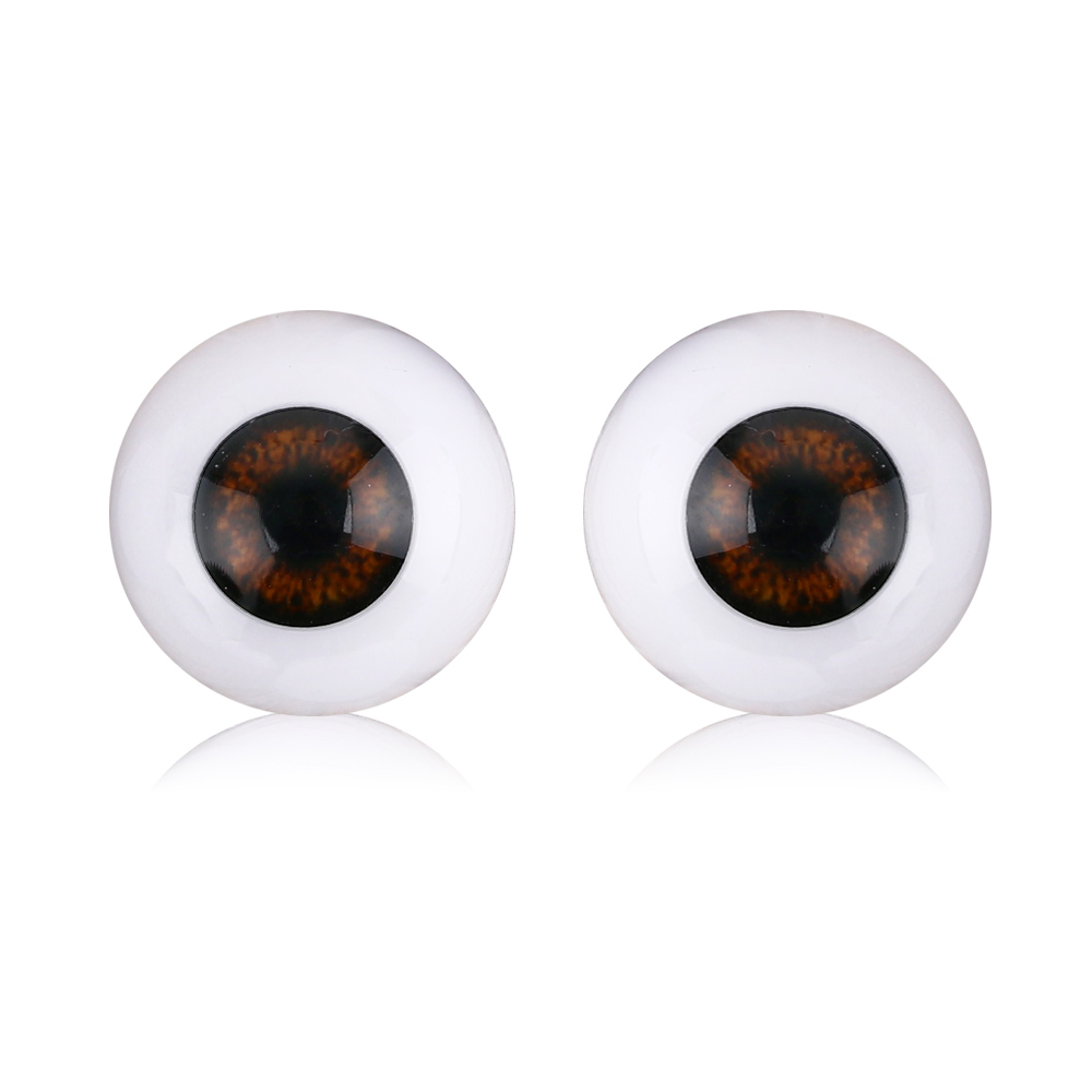 1Pair Acrylic Plastic Eyeball Reborn Doll Accessories Doll Safety Eyes ...