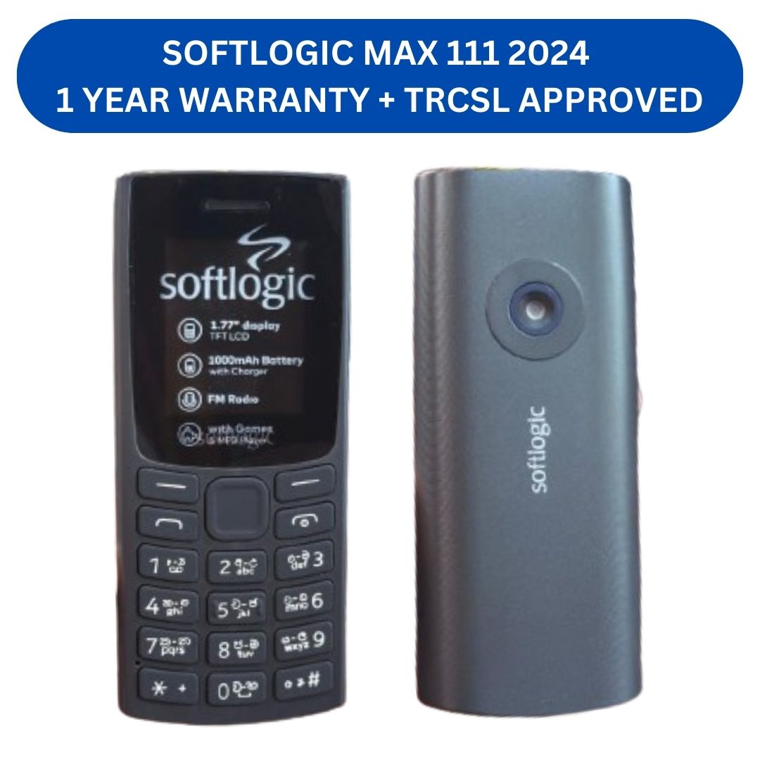 SOFTLOGIC MAX 111 2024 Button Mobile Phone - 1 YEAR WARRANTY + TRCSL APPROVED, Softlogic Max 111 ...