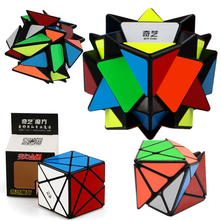 QiYi Axis Magic Rubik Cube 3x3 twisty Speed Professional Puzzle Toys For Gift Cubo Magico | Daraz.lk
