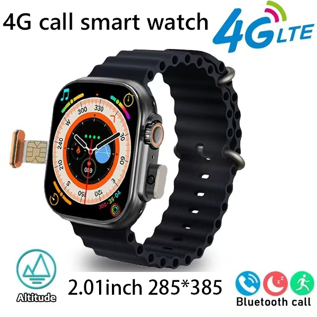 New 4G Smart Watch Independent SIM Card Camera Video Call Whatsapp ...