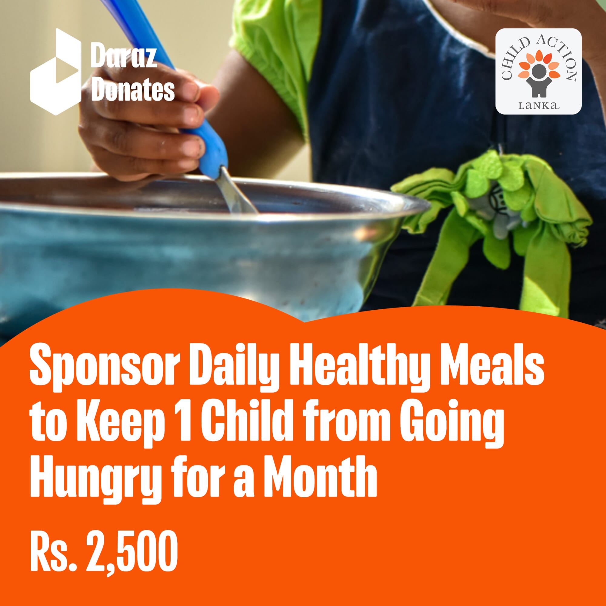 Sponsor Daily Healthy Meals to Keep 1 Child from Going Hungry for a ...