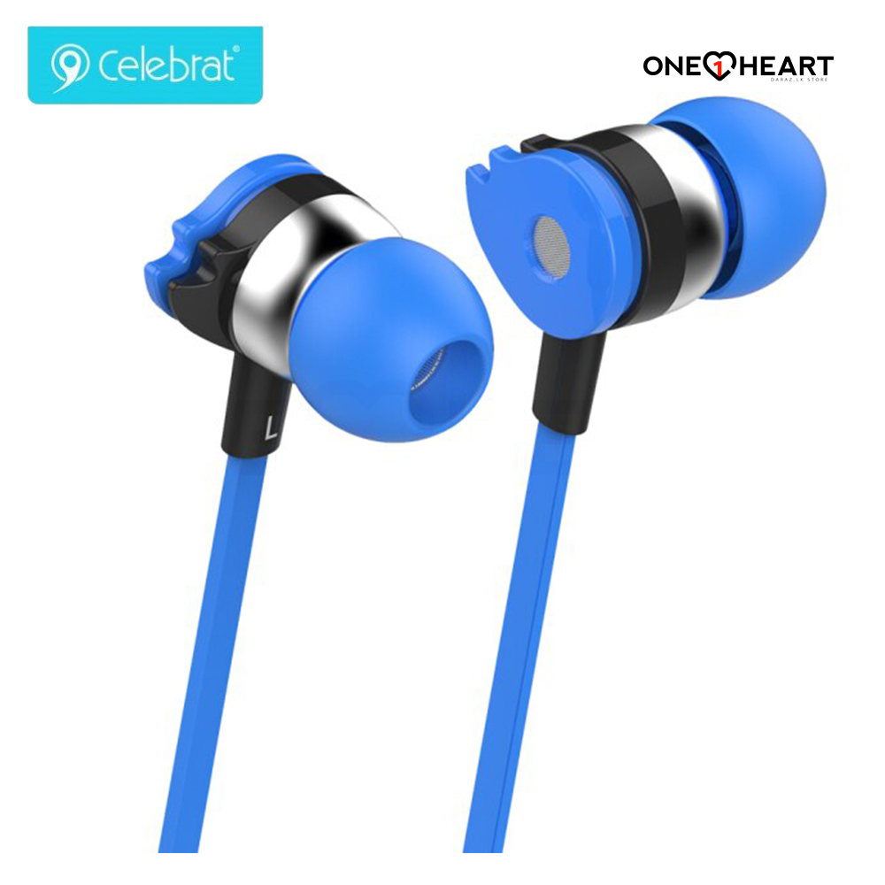 Celebrat D1 Magic Wheel Earphone with Mic Super Bass | Daraz.lk