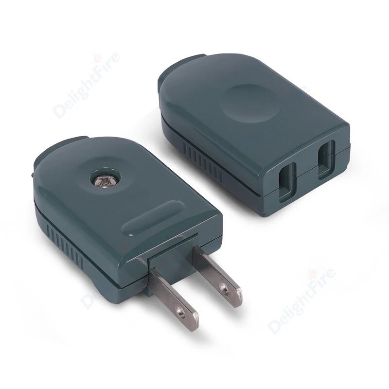 EU AU UK Electrical Adapter Rewireable Outlet Schuko Power Plug Korea ...