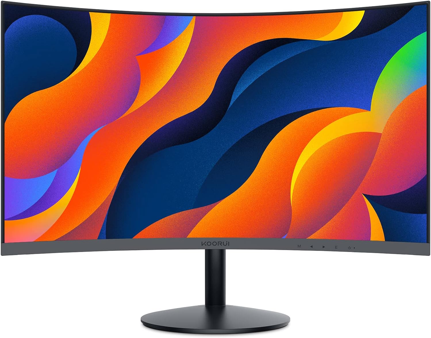KOORUI 27" 27N5CA Curved VA Monitor 75HZ Gaming Monitor(3Y) | Daraz.lk
