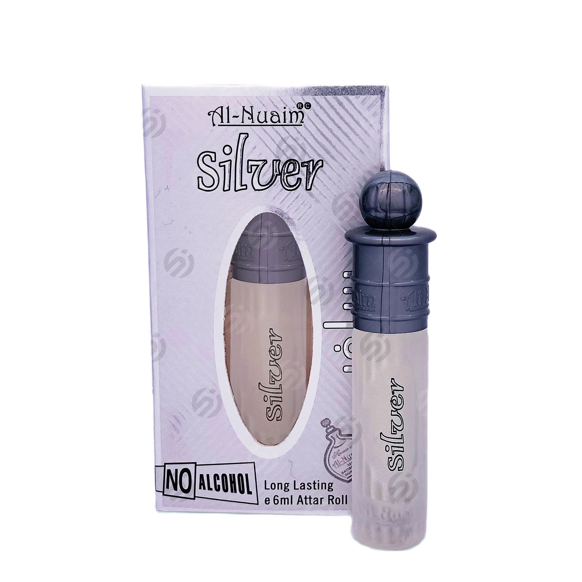 Al Nuaim Silver Attar Roll On 6ml | Daraz.lk