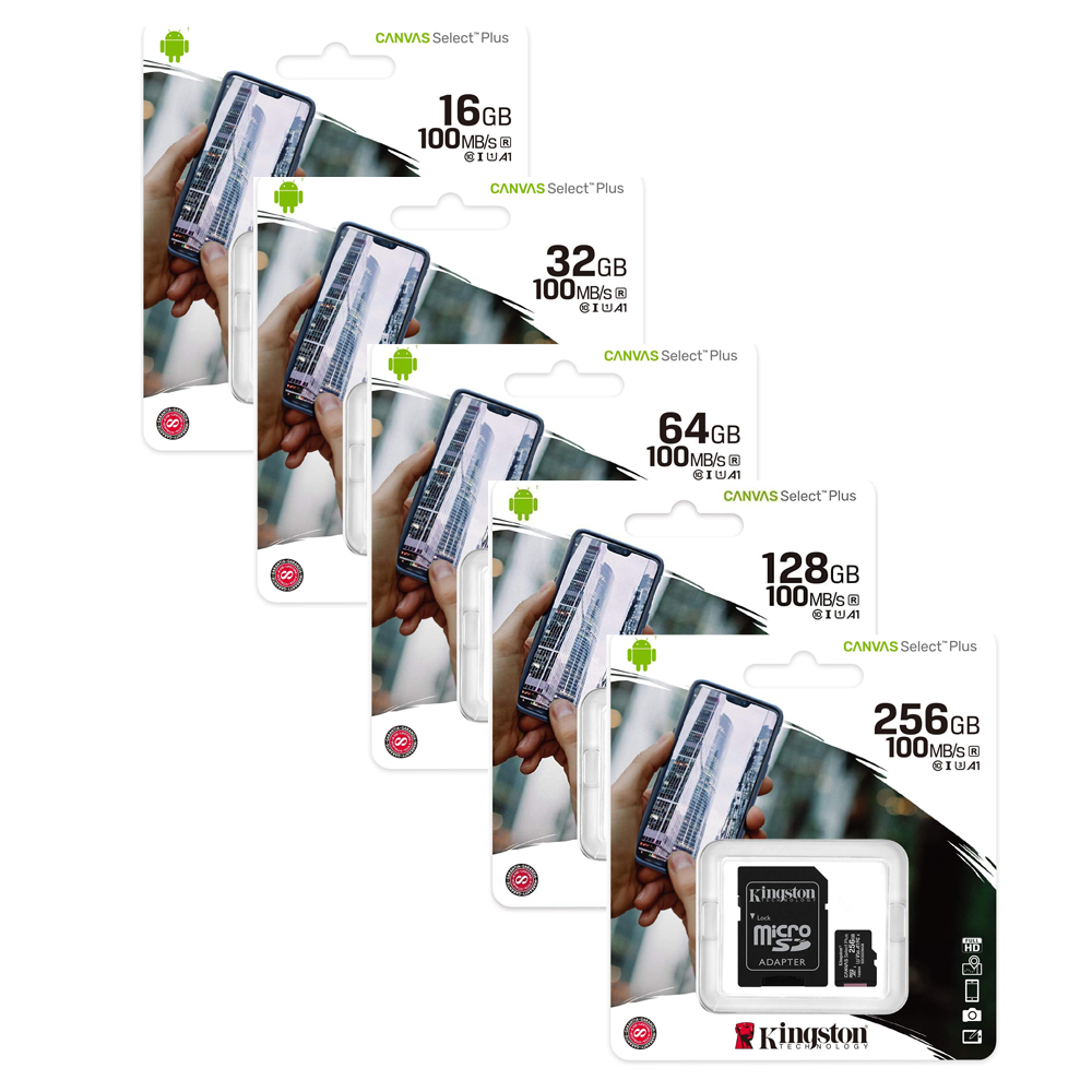 16GB 32GB 64GB 128GB 256GB A1 Micro SD Memory Card 100MB/s Class 10 SD ...