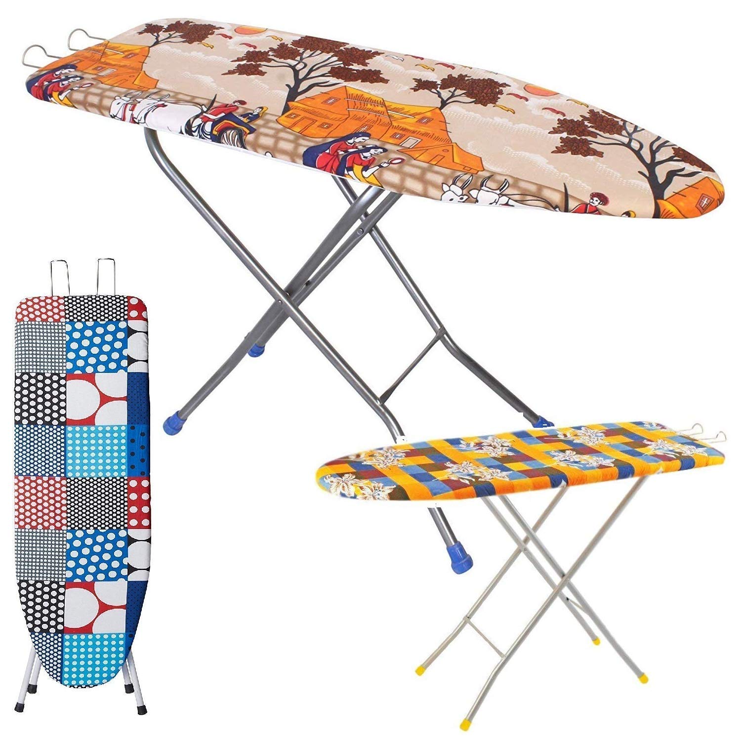 Extra Large Big Size Folding Ironing Board/Iron Table with Press Stand ...
