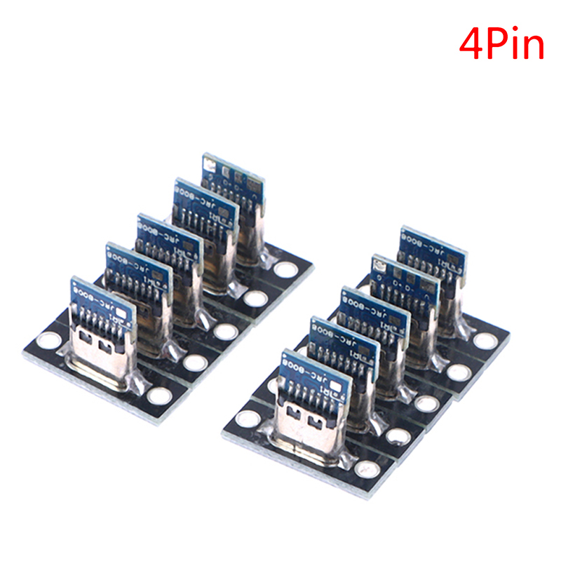10pcs USB 3.1 Type C Socket With Screw fixing plate Type-C USB Jack 3.1 ...