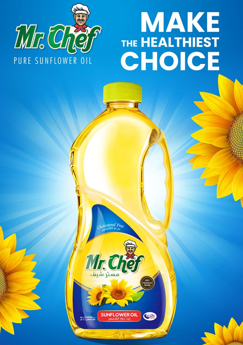 Mr.Chef Pure Sunflower Oil, 1.5L | Daraz.lk