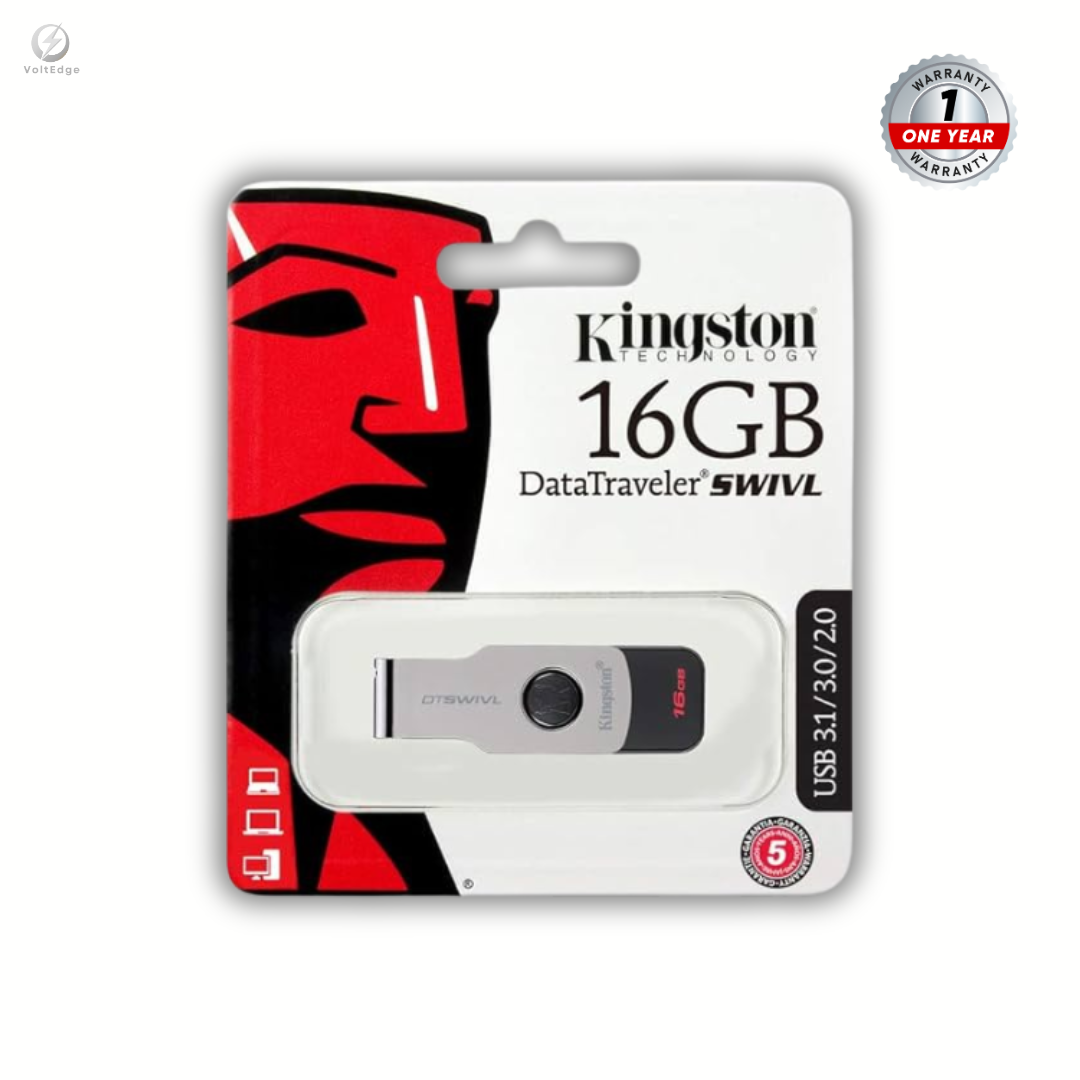 Kingston Pen Drive SWIVL Series | 4GB to 128GB | USB 3.1 Flash Drive ...