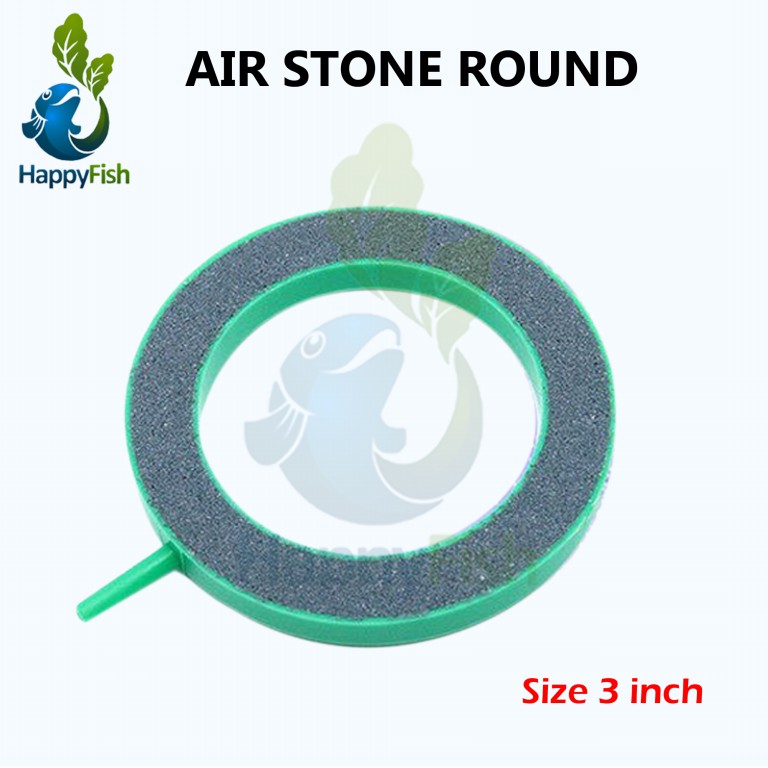 3" Aquarium Air Stone Ring Shaped Oxygen Bubbles for Fish Tank Happy ...