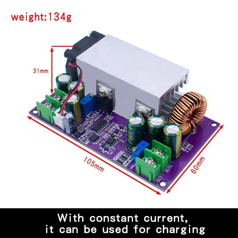 DC 12-75V to 2.5-60V DC-DC Buck Converter 600W Buck Regulator Constant ... DC 12-75V to 2.5-60V DC-DC Buck Converter 600W Buck Regulator Constant ...