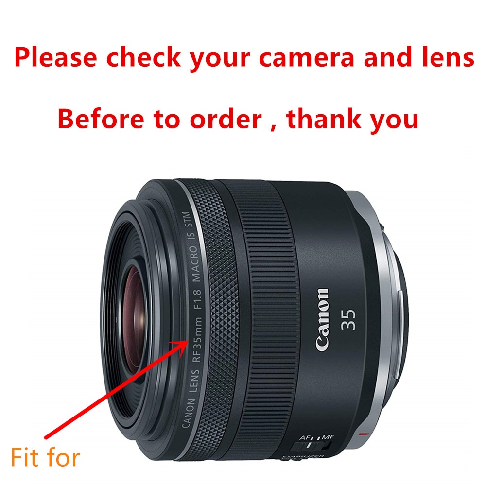 Variable ND Filter ND2-400 Neutral Density Filters + EW52 Lens Hood for EOS R RP R5 R6 on RF ...