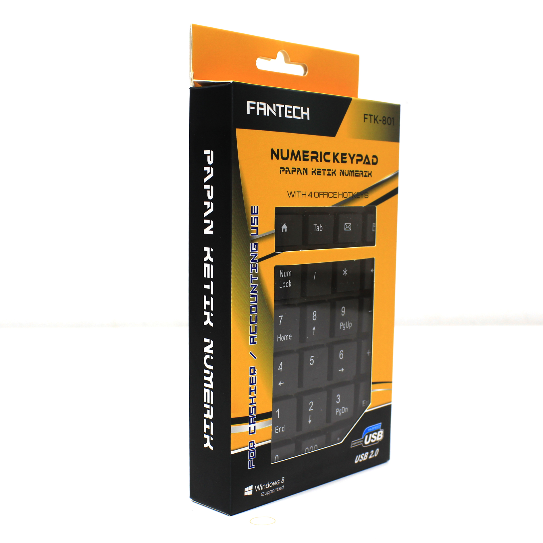 Fantech FTK-801 USB Numeric Keypad With 23 Keys | Daraz.lk