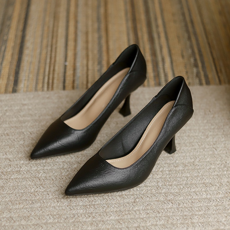 Yunying Baili High Heels Women's Stiletto Heel Soft Bottom Interview ...