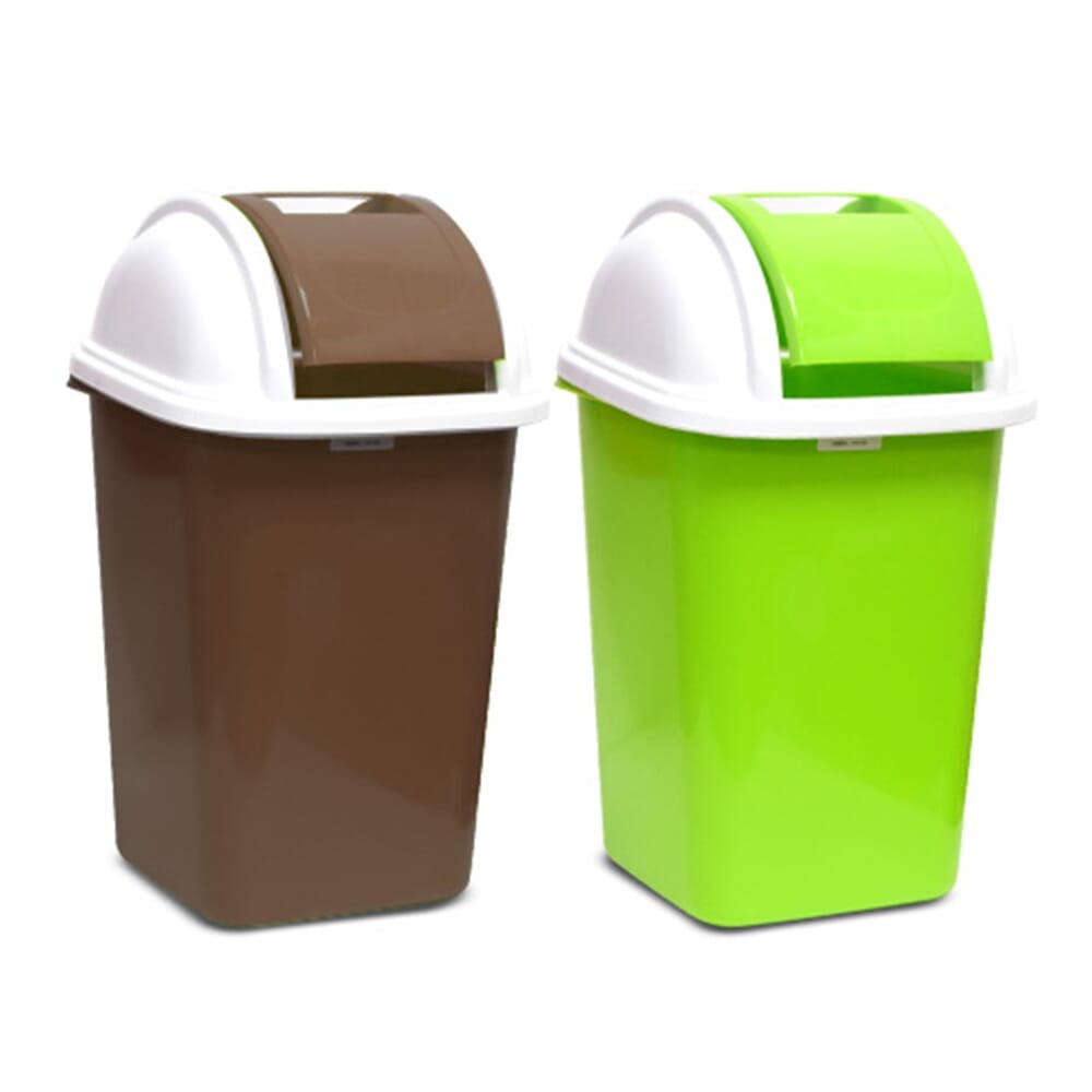 Daxer Swing Top Plastic Dust Bin - DDB 002 | Daraz.lk
