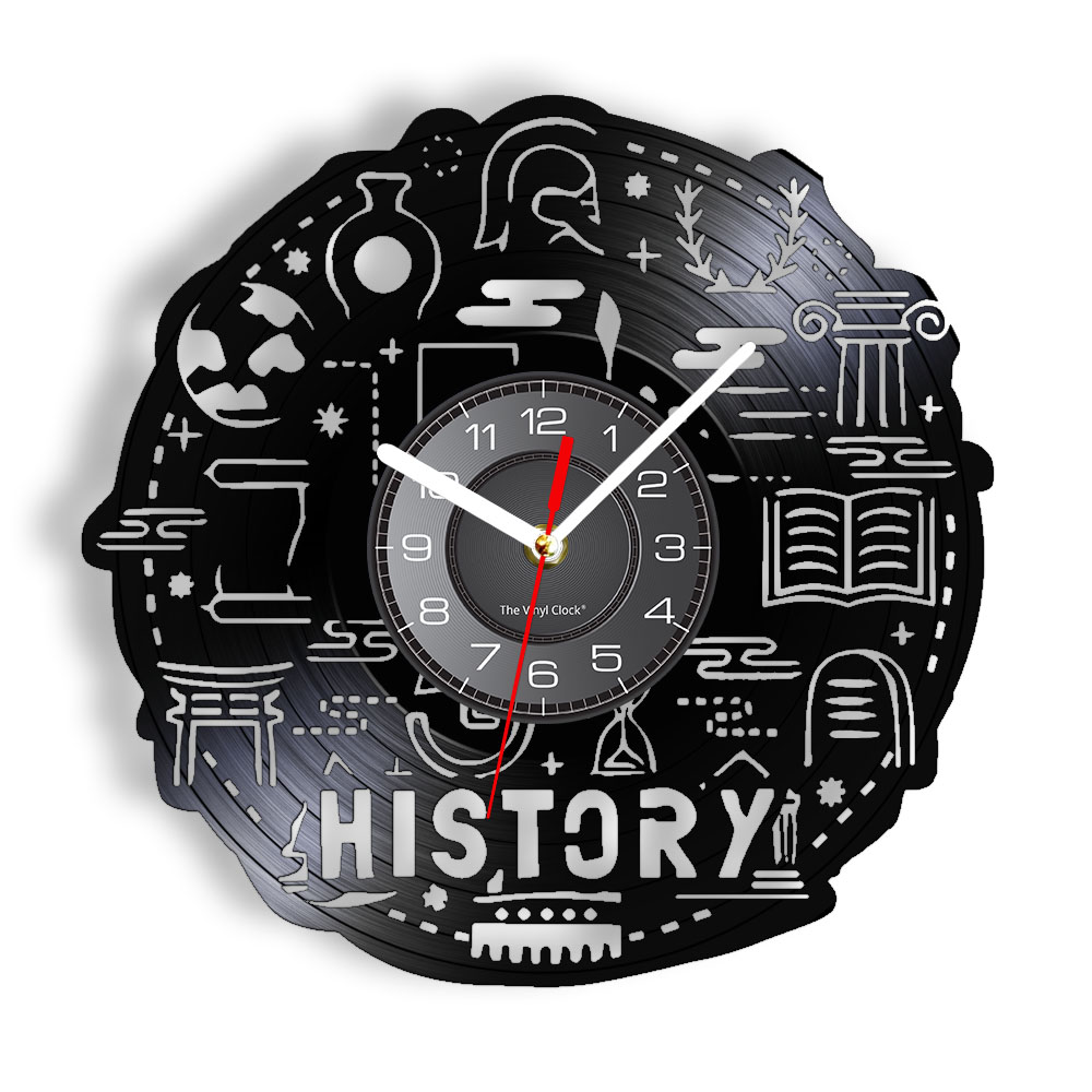 ALIEN History Teacher Teach Knowledge Vinyl Record Wall Clock The ...