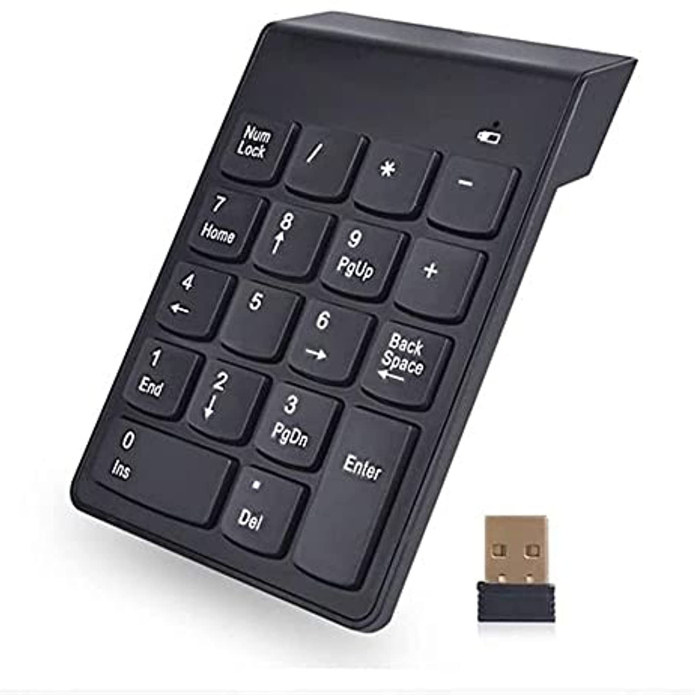 Numeric Keypad,wired and wireless 18 Key Number Numeric Keypad Keyboard ...