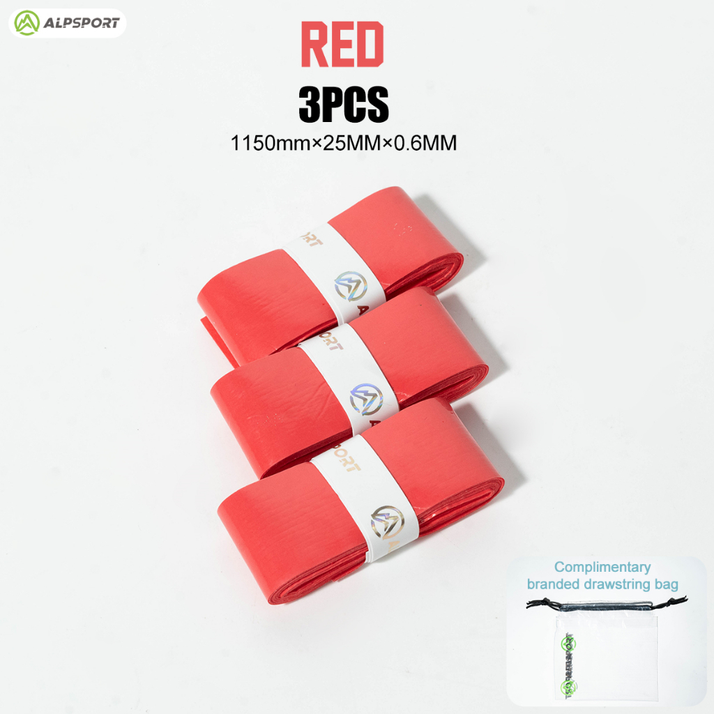 ALP 3PCS Super Tacky Milk PRO Hand Grips Rackets Tennis Long Grip ...